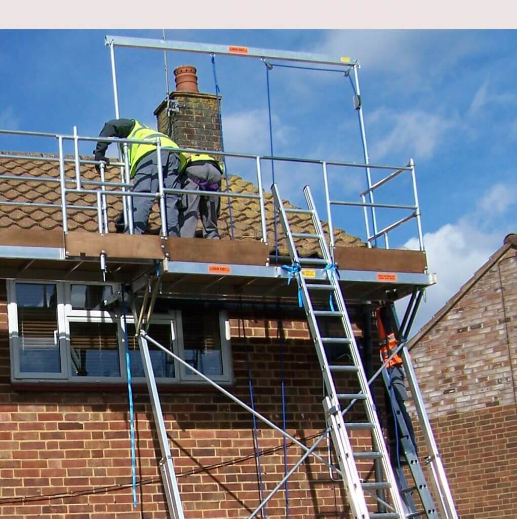 Window Dec scaffolding