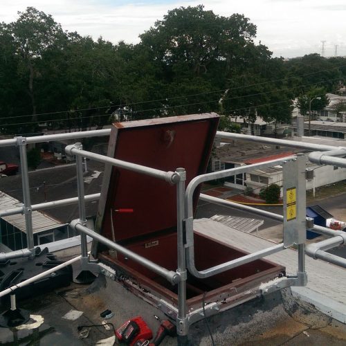 Roof Edge Railings | Rooftop Safety Equipment | Roof Top Safety
